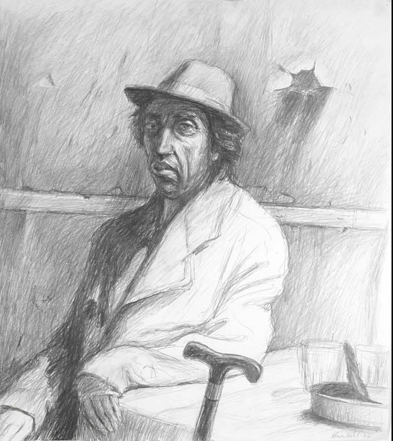 KREIENBÜHL, JÜRG (1932-2007); MAURICE MIT HUT | P5362